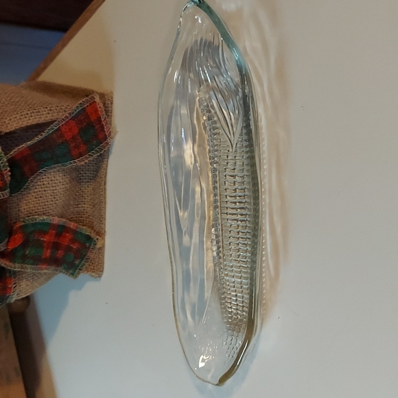 Vintage | Dining | Pressed Glass Corn On The Cob Dish | Poshmark